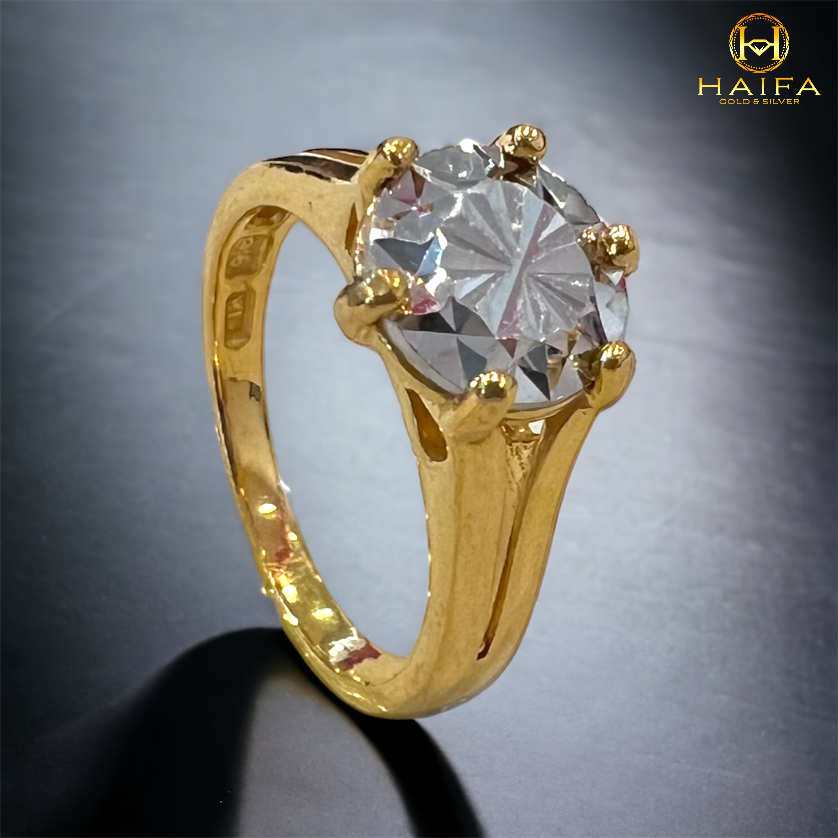 AUDREY SINGLE DIAMOND - Haifa Gold & Silver